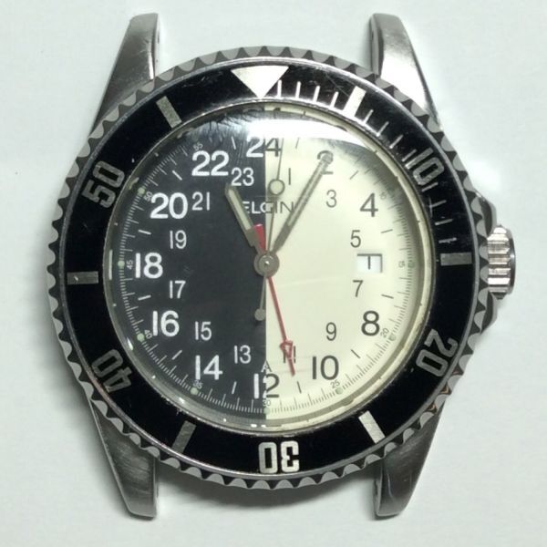 未点検 未清掃 ELGIN FK-533-A エルジン 24時間計 ダイバーズ 腕時計(エルジン)｜売買されたオークション情報、yahooの ...