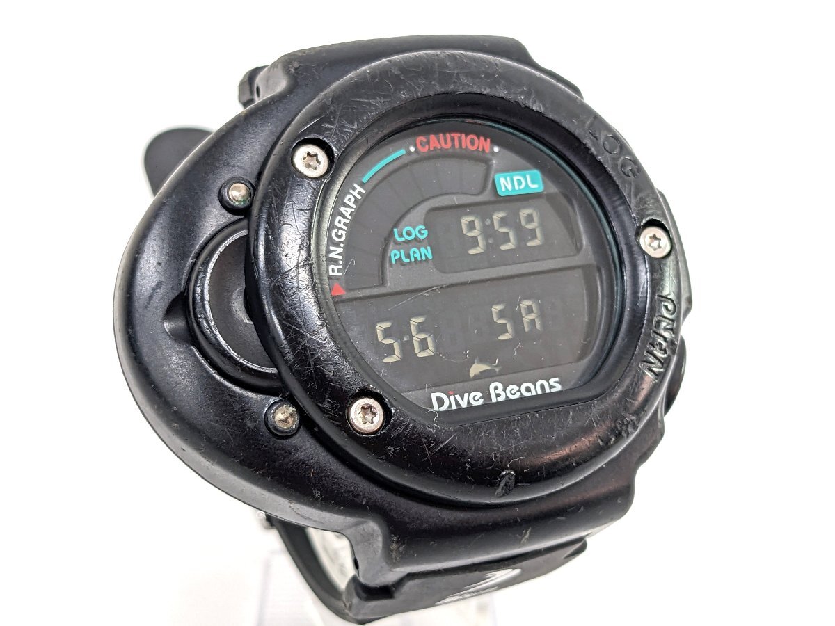 Bism ビーイズム Dive Beans ダイブビーンズ ブラック ダイビングコンピュータ ダイコン ジャンク 4075(ダイブコンピュータ ...