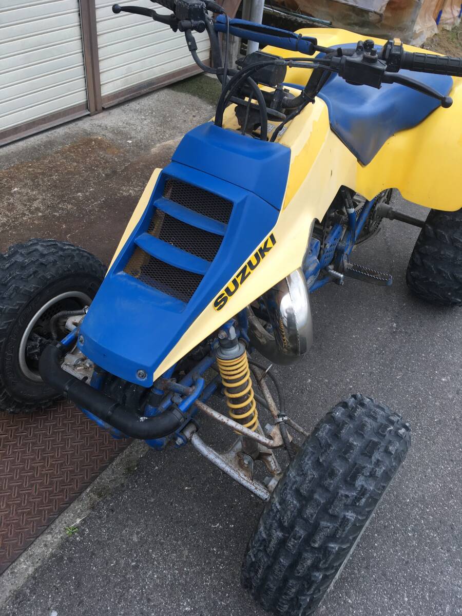 スズキ lt250r クワッドレーサー atv バギー 2スト rm125 チャンバー マフラー YFM ヤマハ ブラスター バンシー ...