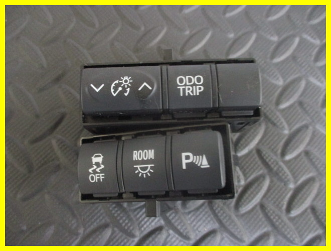 20 ヴェルファイア クリアラスソナースイッチ ソナースイッチ ODO TRIP スイッチ セット ANH20W 25W 送料520円(トヨタ ...