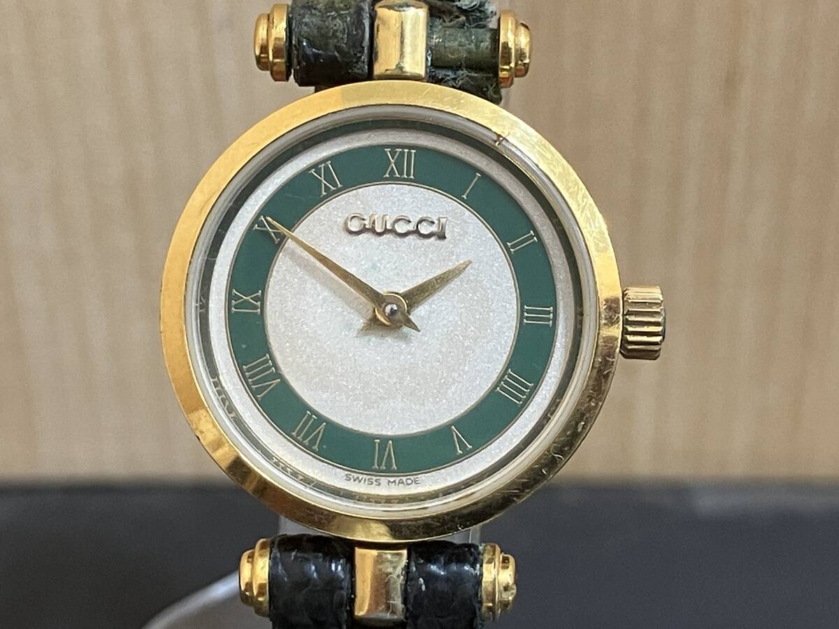 GUCCI グッチ 腕時計 シェリーライン クオーツ レディース 動作未確認 現状品 管BGFA(女性用)｜売買されたオークション情報 ...