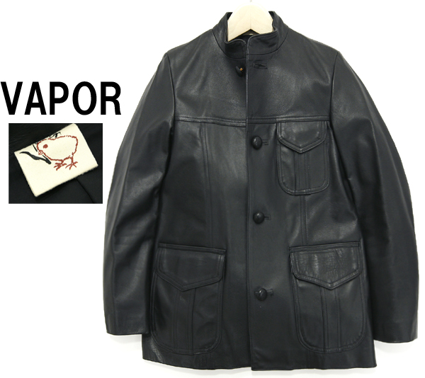 初期VAPORISE VAPOR 牛革 レザーUボートジャケット/ドイツ軍(テーラードジャケット、ブレザー)｜売買されたオークション情報 ...