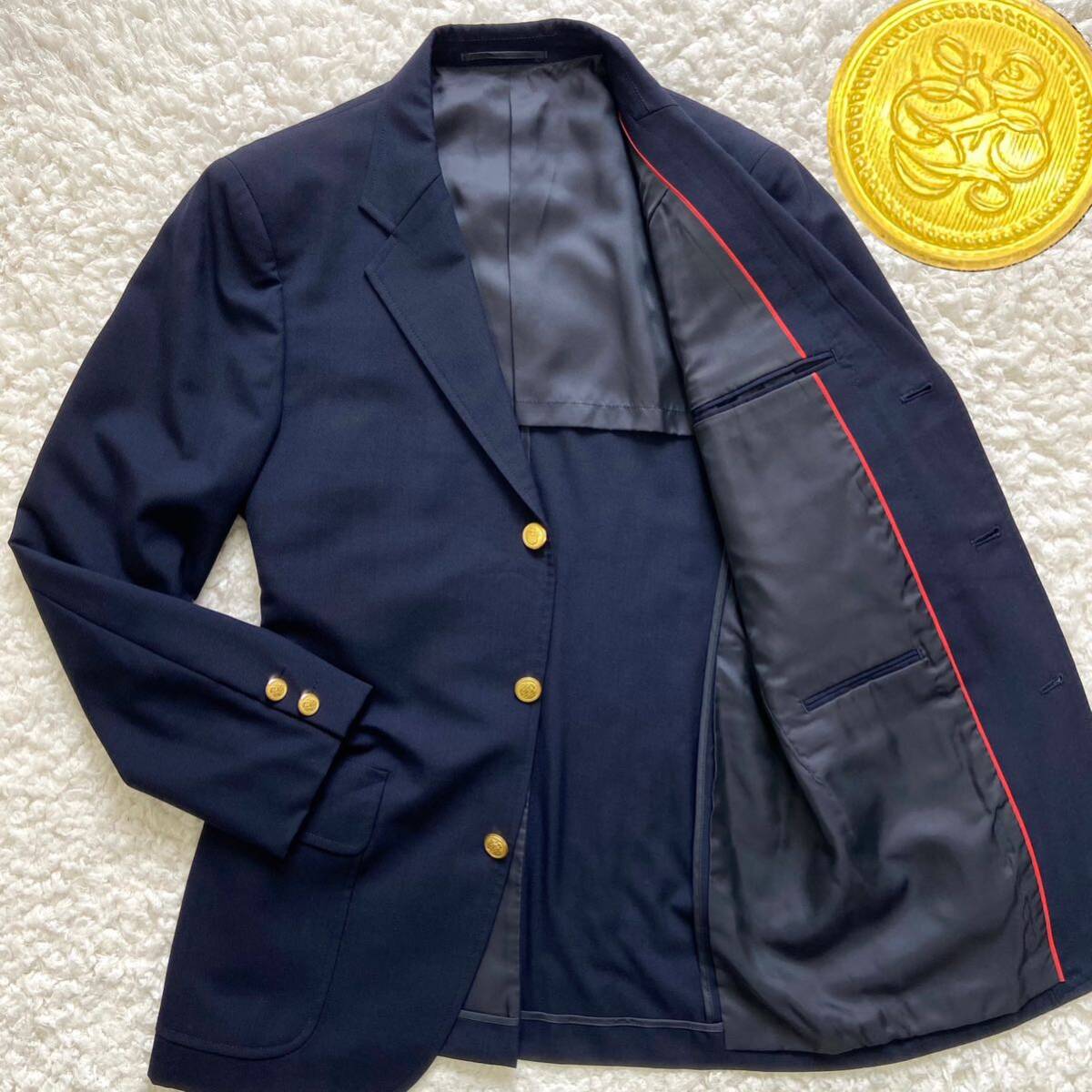 極 ジェイプレス JPRESS 背抜き夏向け ロゴ刻印金ボタン 紺ブレ ブレザー テーラードジャケット ネイビー 大きいサイズ(男性用)｜売買されたオークション情報、yahooの商品情報を ...