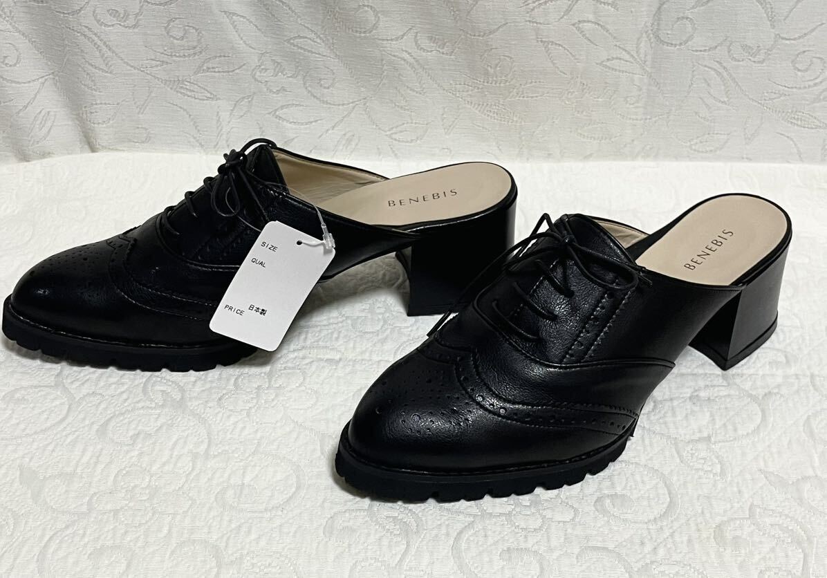 24EE BENEBISベネビス ウィングチップローファーミュール(24.0cm)｜売買されたオークション情報、yahooの商品情報をアーカイブ公開 - オークファン（aucfan.com）
