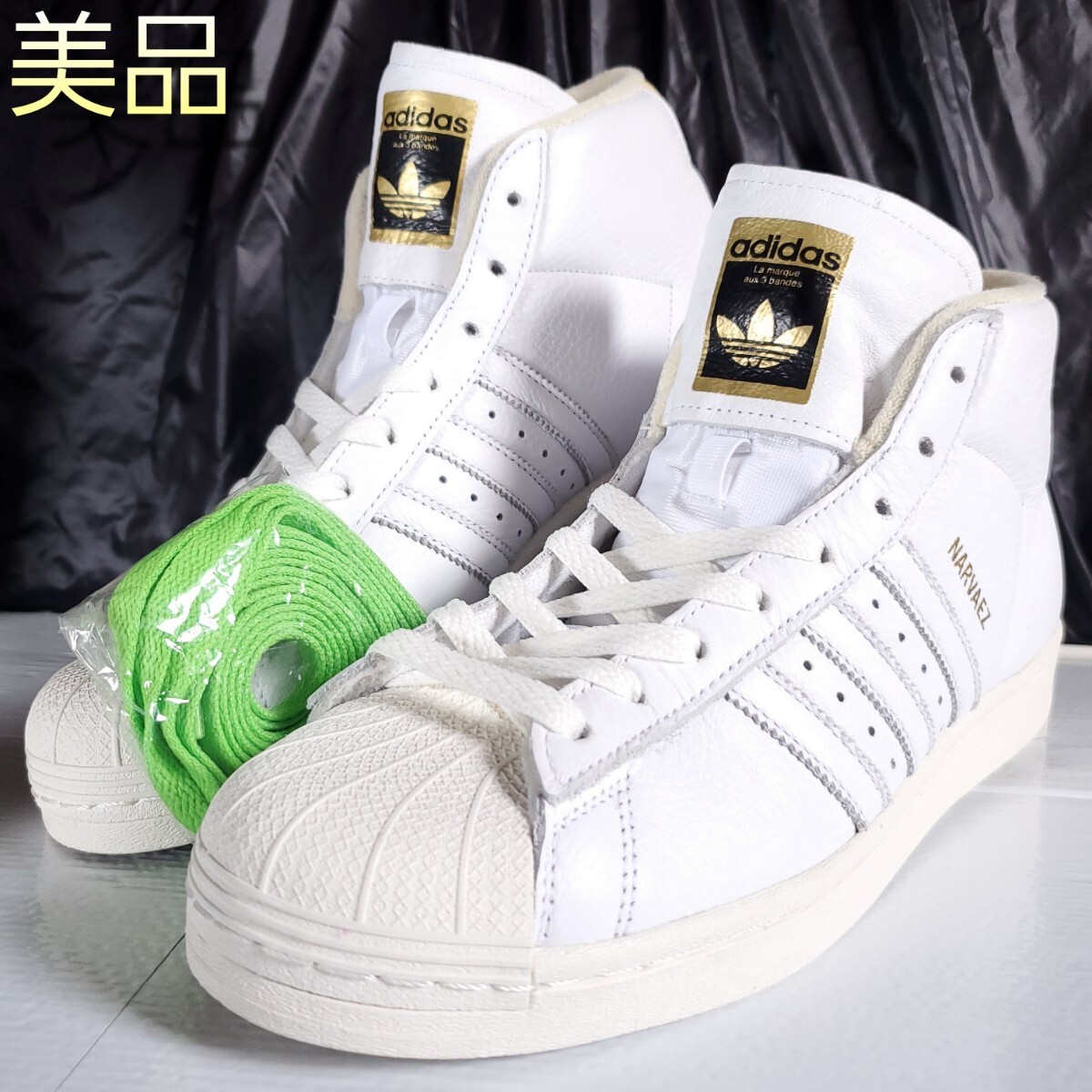 adidas SAM NARVAEZ Skateboarding PRO MODEL ADV ホワイト イエロー 白 検 VINTAGE DX ...