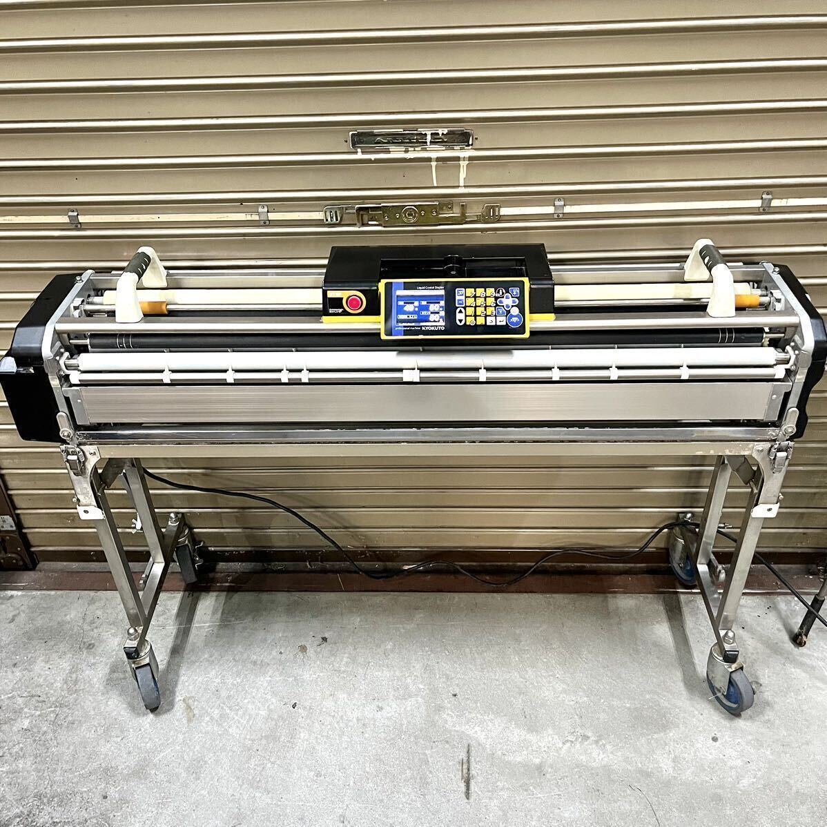 0515A6 KYOKUTO 極東産機 高機能自動壁紙糊付機 アスリード アレックス ATHLEAD ALEX み クロス糊付け機 糊付機(壁紙、クロス)｜売買されたオークション情報 ...