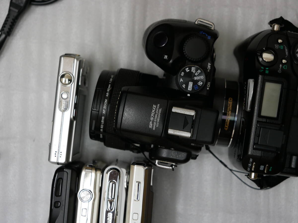 #4161 Olympus 19set オリンパス コンデジ μ 1060 7000 7020 mini 1020 7050 830 9010 vg-110 fe-3010 tough3000 ...