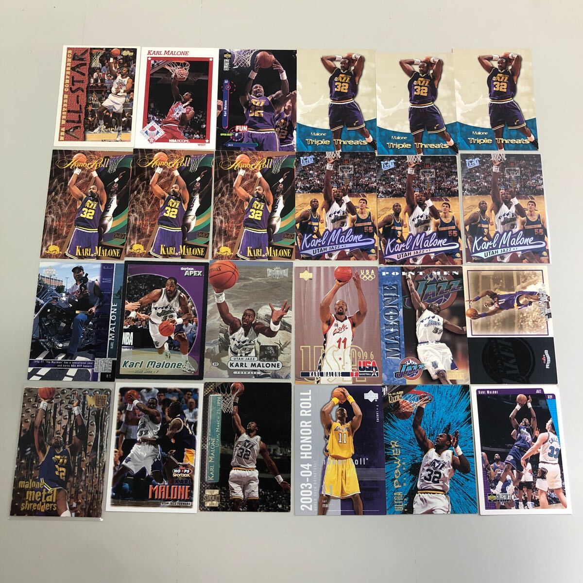 NBA バスケットボール カード 165枚まとめ Kobe Bryant Shaquille O'Neal Allen Iverson ...