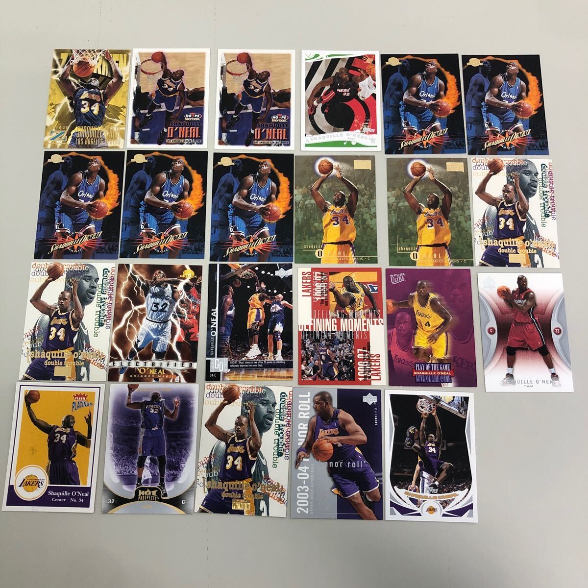 NBA バスケットボール カード 165枚まとめ Kobe Bryant Shaquille O'Neal Allen Iverson ...