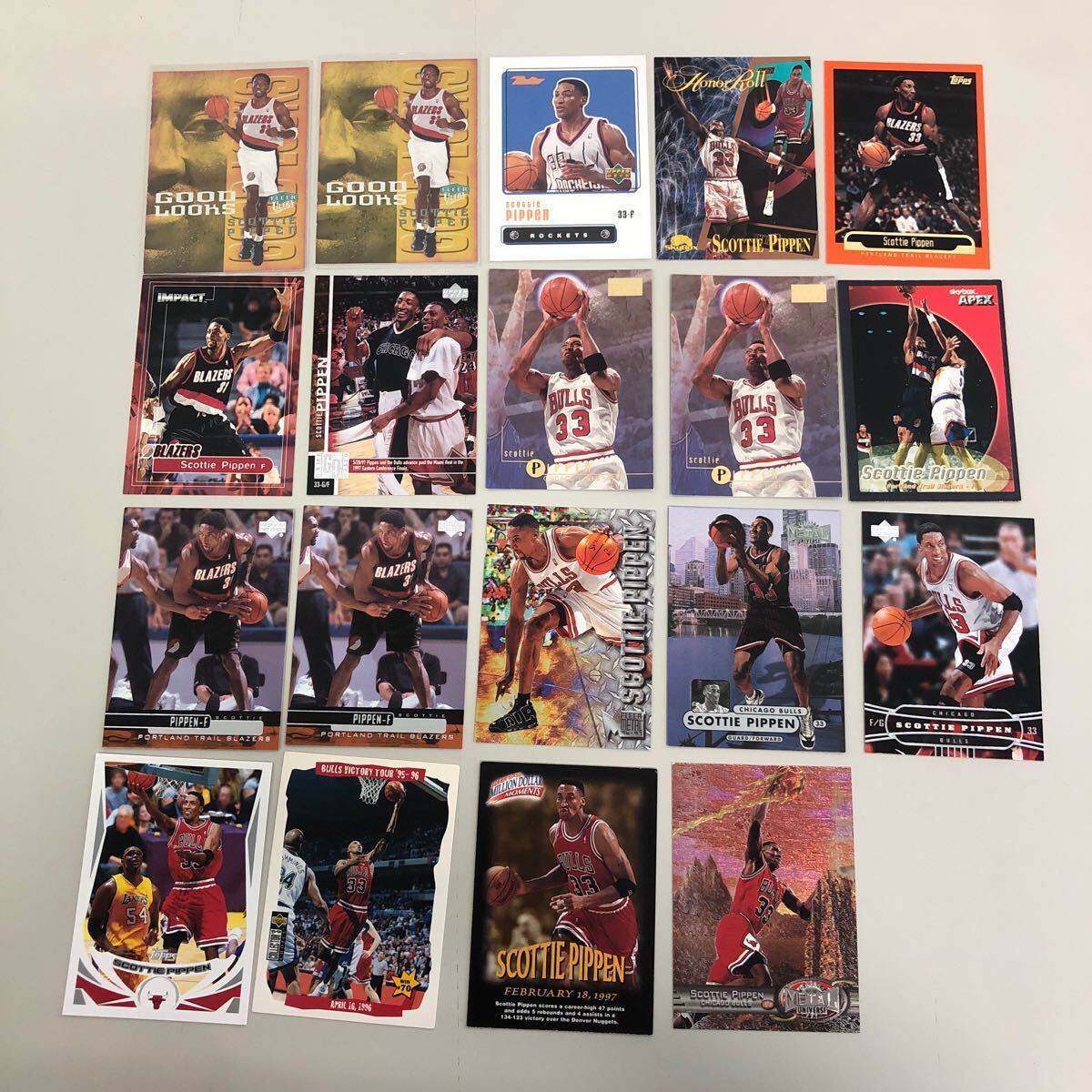 NBA バスケットボール カード 165枚まとめ Kobe Bryant Shaquille O'Neal Allen Iverson ...