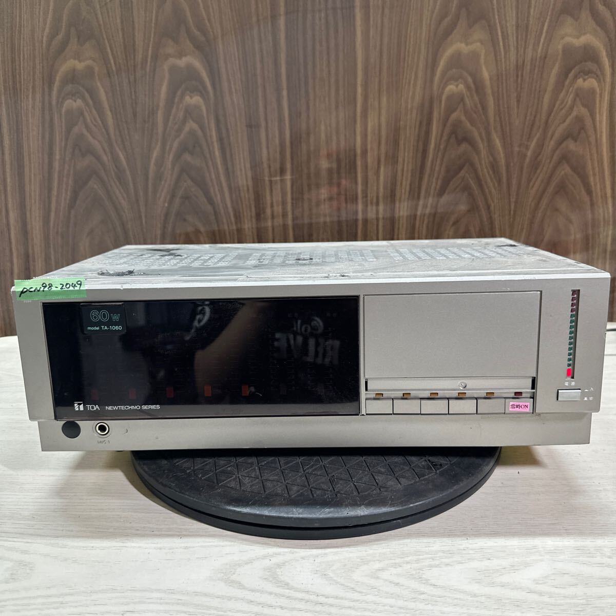 PCN98-2049 激安 卓上アンプ TOA TA-1060 NEWTECHNO SERIES 通電OK 現状品(その他)｜売買された ...