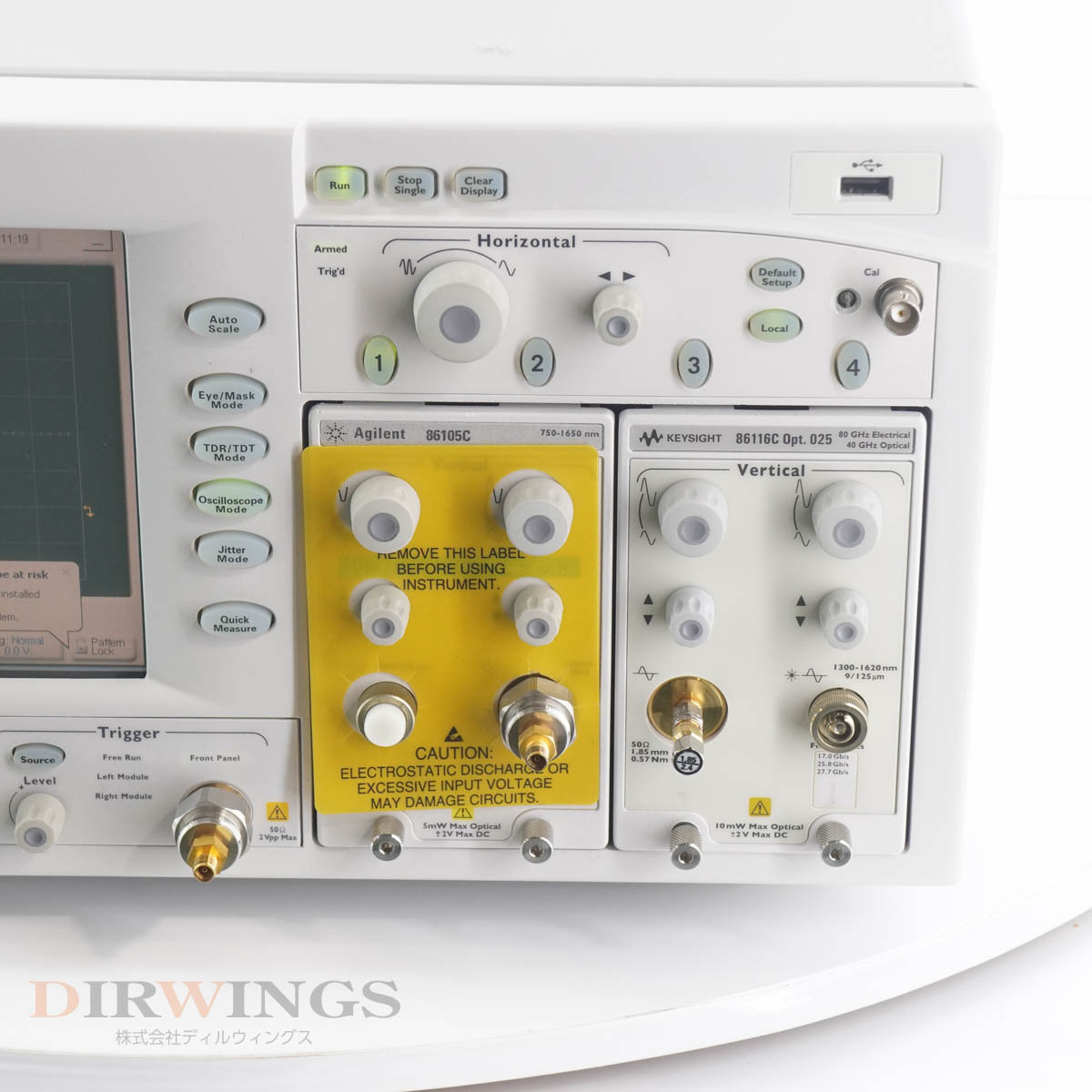 DW 8日保証 DCA-J 86100C infiniium Agilent Digital Communications Analyzer Oscilloscope 001 092 ...