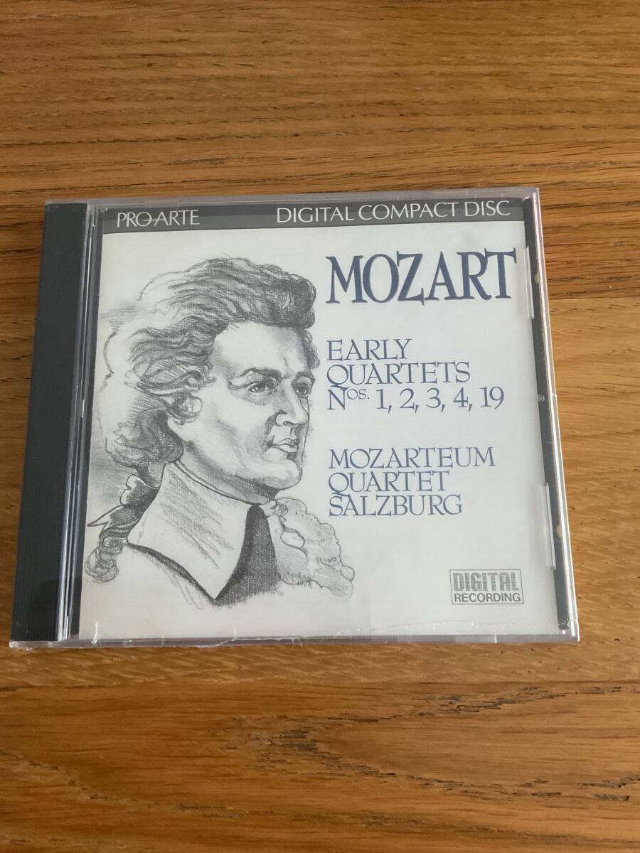 CD PRO ARTE - MOZART - EARLY QUARTETS NOS. 1 2 3 4 19 - MOZARTEUM ...
