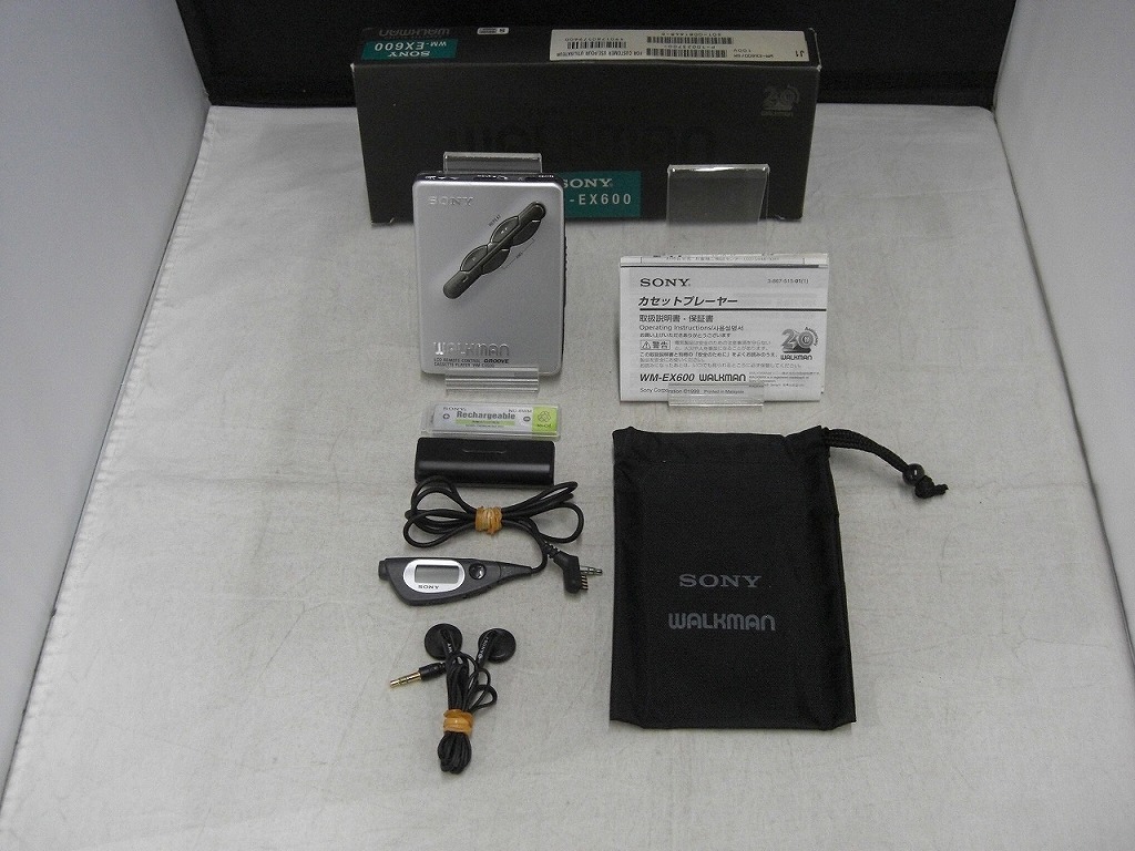 ソニー SONY ウォークマン WM-EX600(再生専用)｜売買されたオークション情報、yahooの商品情報をアーカイブ公開 ...