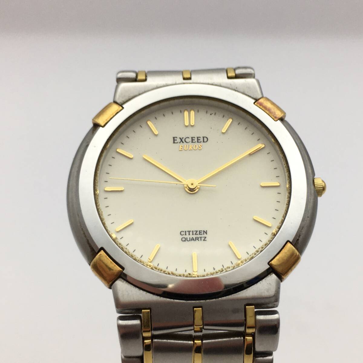 N245-296 CITIZEN/シチズン EXCEED エクシード 3針 メンズ クォーツ 腕時計 2730-275110 TA(エクシード ...