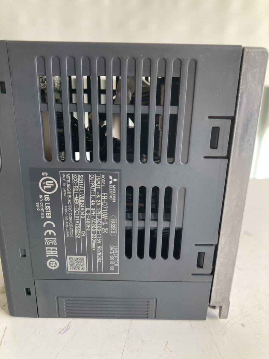 インバーター三菱 FR-D710W-0.2K(その他)｜売買されたオークション情報、yahooの商品情報をアーカイブ公開 - オークファン（aucfan.com）