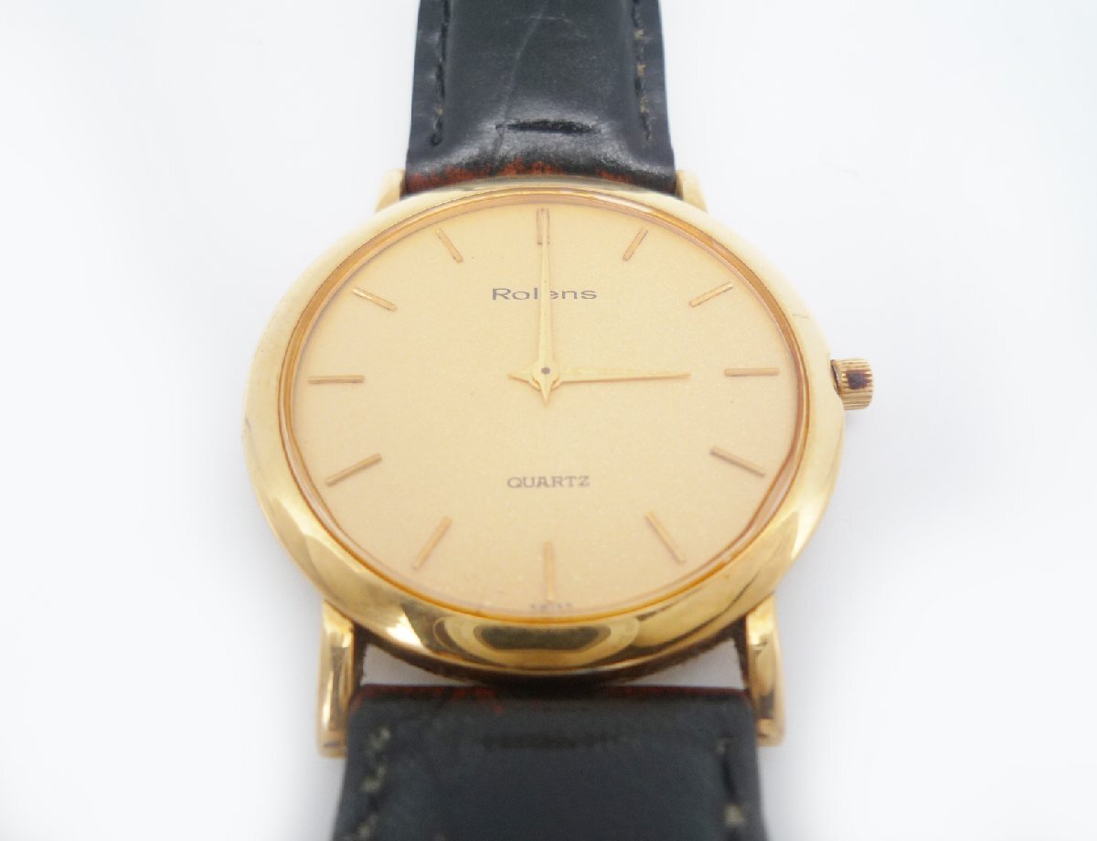 Rolens ローレンス 腕時計 クォーツ 18K GOLD GA-1541 総重量27.3g /N(その他)｜売買されたオークション情報 ...