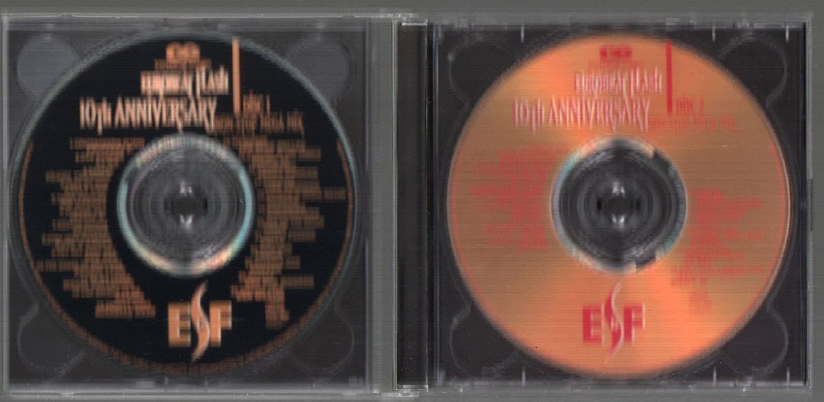 EUROBEAT FLASH 10TH ANNIVERSARY NON-STOP MEGA MIX 2枚組 Spencer/Dee Dee ...