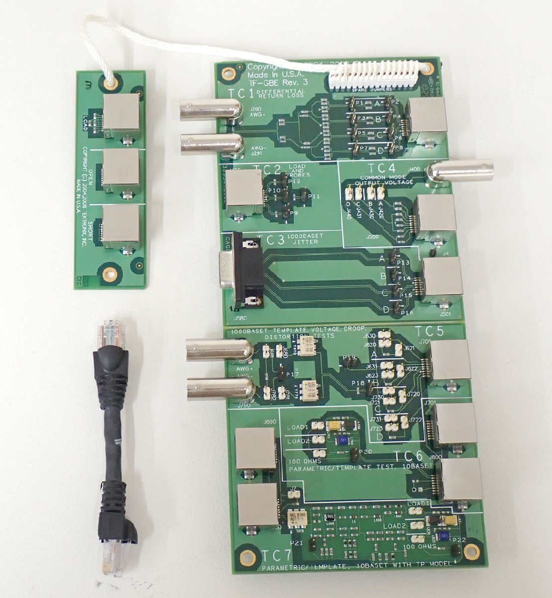 MZ52074 Tektronix/テクトロニクス TF-GBE-BTP Gigabit Ethernet Compliance Test ...