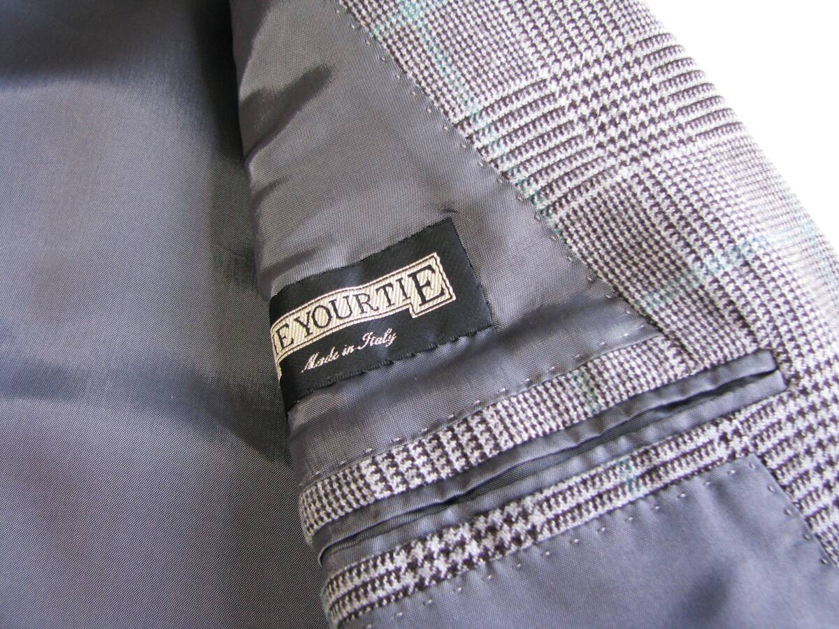 タイユアタイ 定番 グレンチェック ジャケット 約99％引 破格 Tie your tie アットリーニ kiton パニコ好きに(男性用)｜売買されたオークション情報、yahooの商品情報を ...