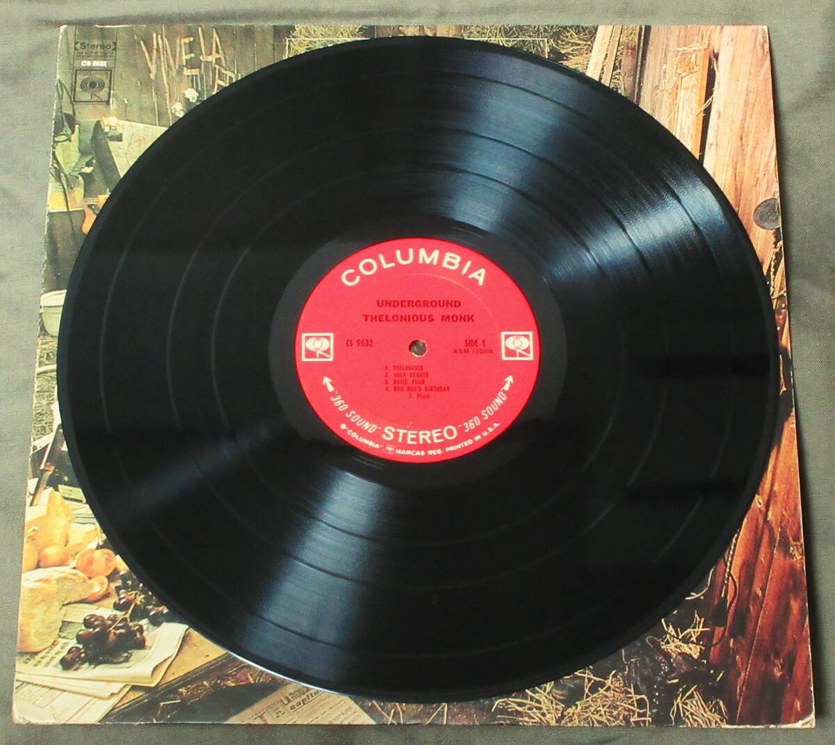 LP US/Orig 2EYE THELONIOUS MONK UNDERGROUND 白文字初回オリジ/セロニアス モンク/Charlie ...