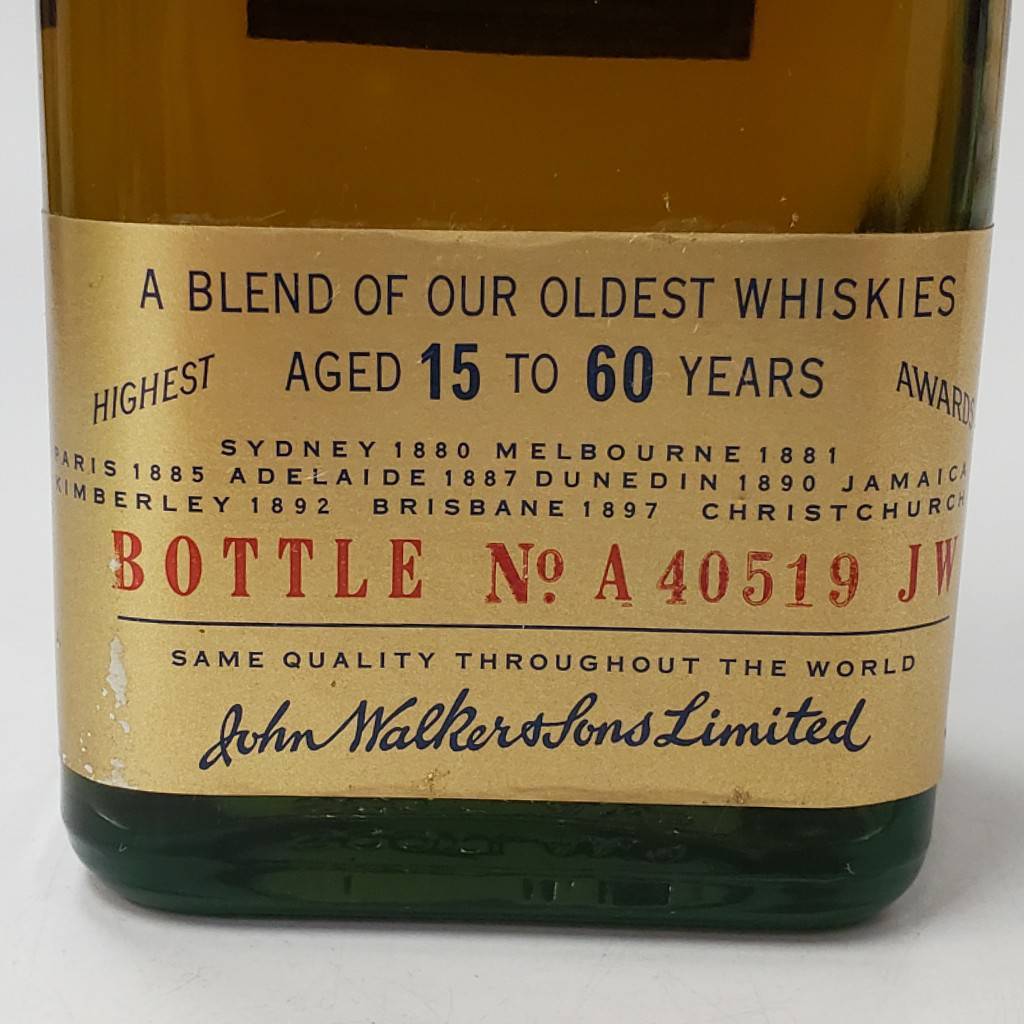 24品/A047663-1/M123-579/KH10000 酒 Johnnie Walker Oldest SCOTCH WHISKY ジョニーウォーカー ブルーラベル オールデスト 43 ...