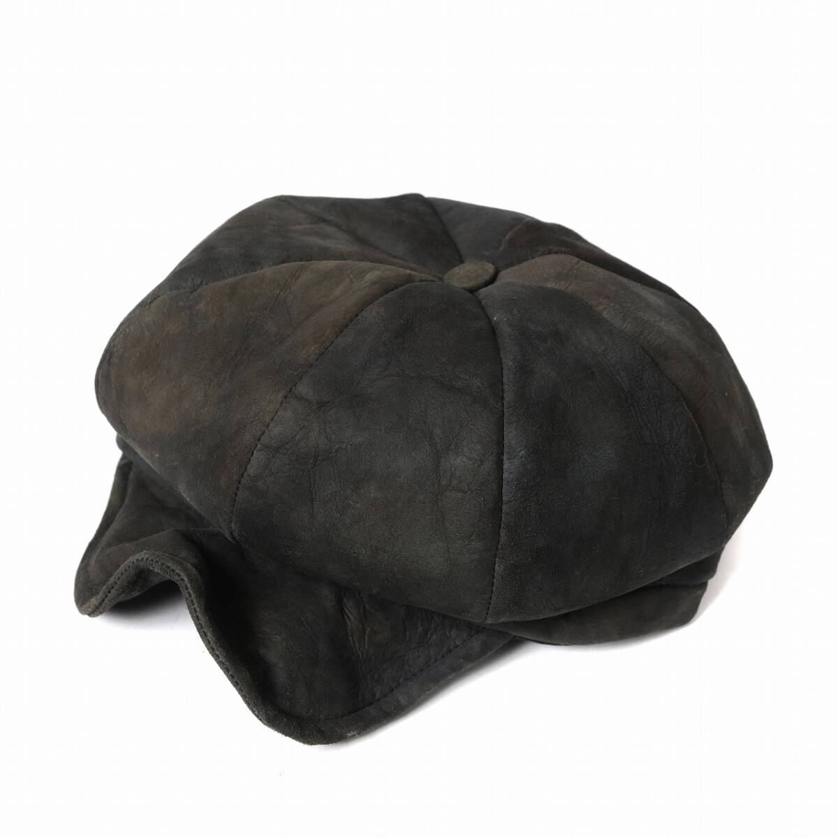 ierib Leather Casquette Cap / Lamb Suede 定価34800円 incarnation m.a+ ISAMU KATAYAMA BACKLASH DEVOA ...