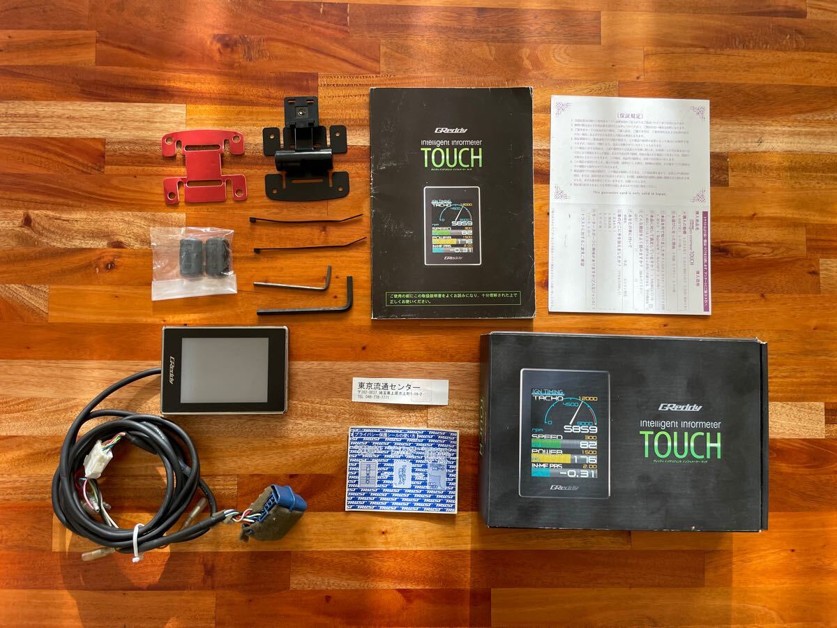 TRUST トラスト GReddy インテリジエントインフォメーター TOUCH 取説付き コペン プリウス 使用(追加メーター)｜売買された ...