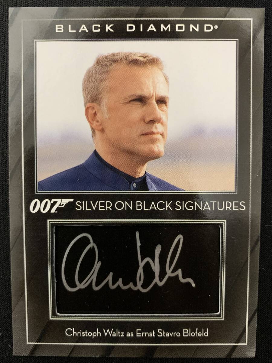 /15 SBS-CW Christoph Waltz Autograph 直筆サイン 007 UPPER DECK BLACK DIAMOND ...