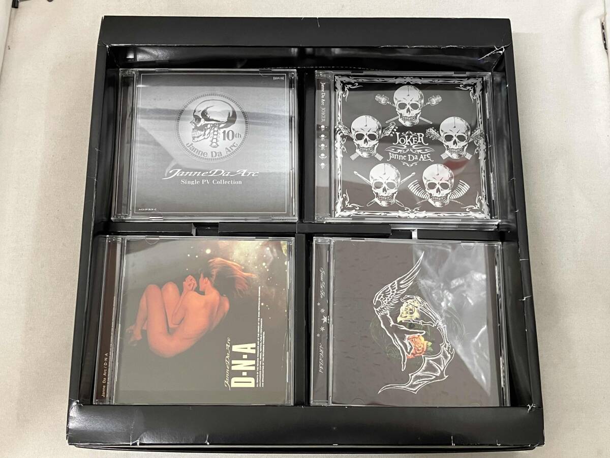 ジャンク Janne Da Arc CD； Janne Da Arc MAJOR DEBUT 10th ANNIVERSARY COMPLETE BOX 初回受注限定生産 状態難 / 欠品あり ...