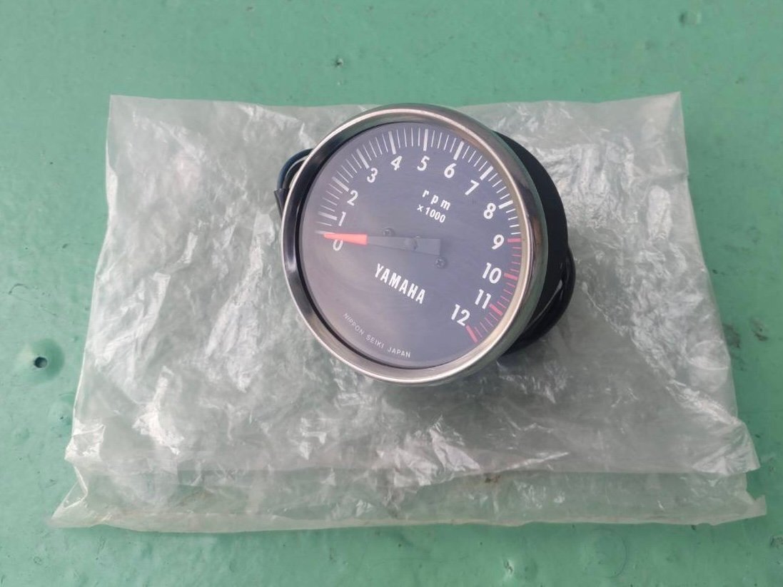 HX90 RX90 AX125 RD125 AT1 CT1 RT1 DT1 DT100 DT125 DT250 DX250 RX350 TX650 XS650 XS1 ヤマハ純正 タコメーター ...