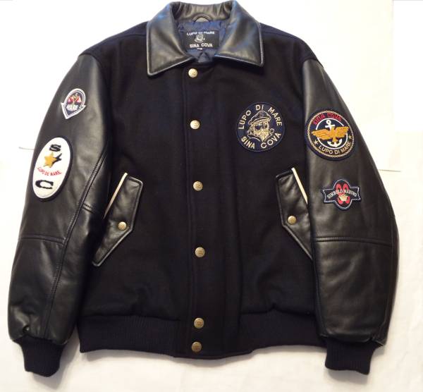 SINA COVA シナコバ スタジアム ジャンパー ブルゾン レザー M(ジャケット、上着)｜売買されたオークション情報、yahooの商品情報をアーカイブ公開 - オークファン（aucfan ...