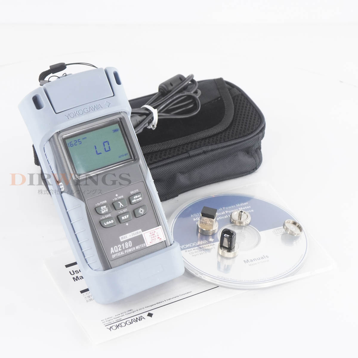 DW 8日保証 校正2025年7月ま 有効 AQ2180 YOKOGAWA 横河 OPTICAL POWER METER 光パワーメーター オプティカルパワーメーター 06912-0366 ...