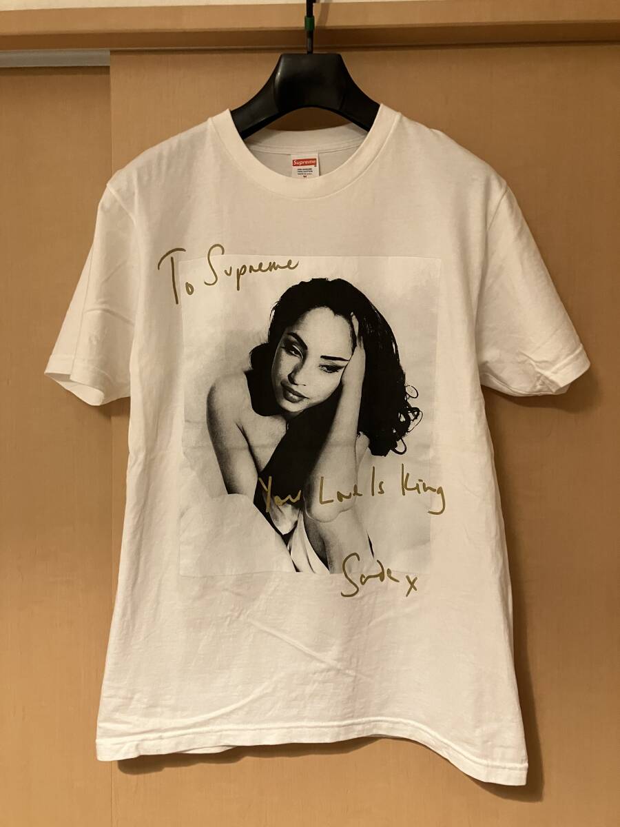supreme Sade Tee 17ss Mサイズ ボックスロゴ シャーデー Tシャツ シュプリーム north ノース(Mサイズ)｜売買さ ...