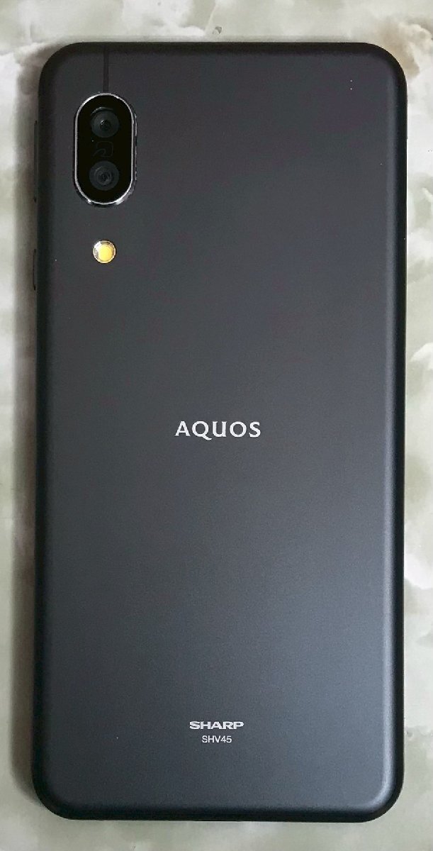 1円 SHARP AQUOS sense3 SHV45 / Wi-Fi+Cellular / 64GB / Android Ver 11 / 5.5インチ 1080×2160 ...