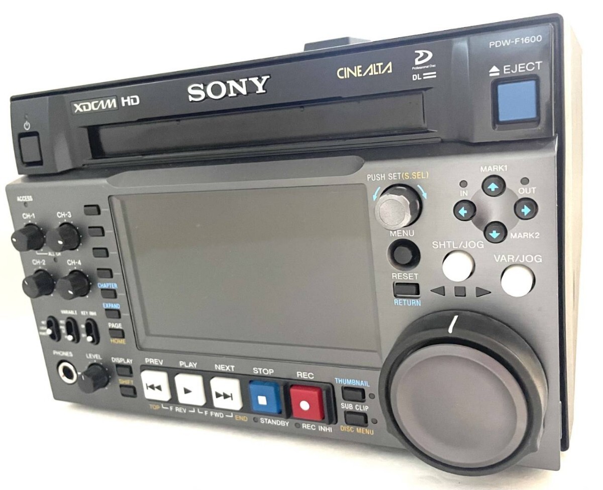 SONY XDCAM PDW-F1600 レコーダー(プロ用、業務用)｜売買されたオークション情報、yahooの商品情報をアーカイブ公開 ...