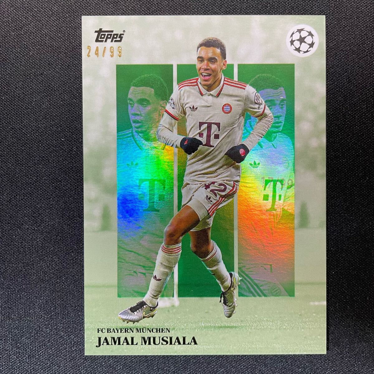 2024-25 Topps Simplicidad UEFA Jamal Musiala Bayern Munchen /99 ジャマル ム ...