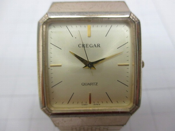 管5895A CREGAR 腕時計 クォーツ(その他)｜売買されたオークション情報、yahooの商品情報をアーカイブ公開 - オークファン ...