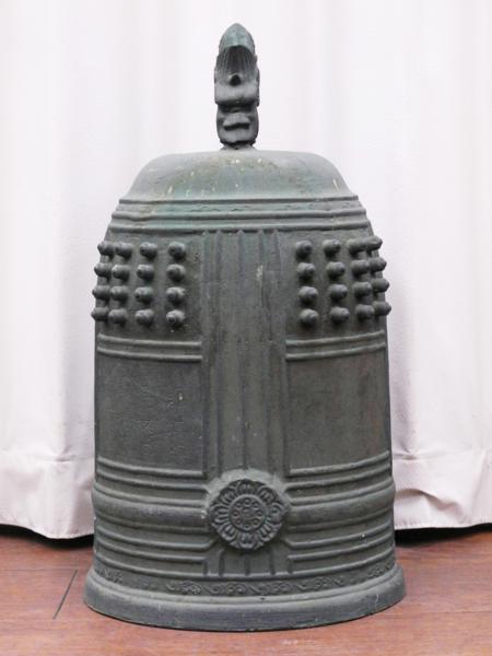 青銅製 釣鐘 吊鐘 半鐘 梵鐘 喚鐘 仏具 重さ約16kg 高さ48cm(銅製)｜売買されたオークション情報、yahooの商品情報をアーカイブ公開 - オークファン（aucfan.com）