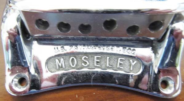 Mosrite MOSELEY台座ユニット ブリッジ無し PAT.No.有り(テールピース)｜売買されたオークション情報、yahooの商品情報 ...
