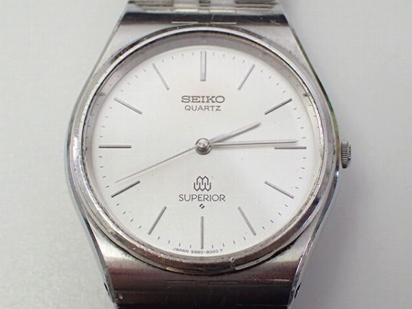 162jy SEIKO スーペリア クオーツ ツイン 9980-8000 品 6G(セイコー)｜売買されたオークション情報、yahooの商品 ...
