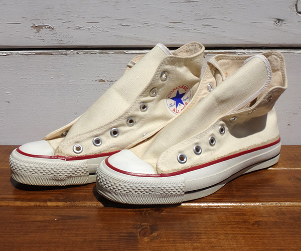 80s USA コンバース オールスター Hi 白 デッドストック 5(24.0cm以下)｜売買されたオークション情報、yahooの商品情報を ...