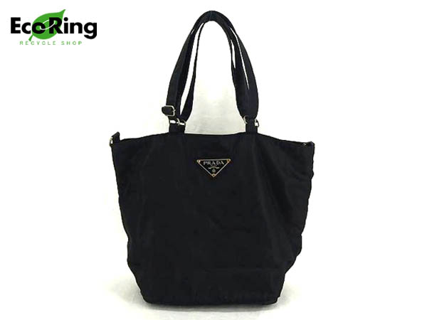 1円 プラダ ナイロン トートバッグ ブラック BQ406(トートバッグ)｜売買されたオークション情報、yahooの商品情報をアーカイブ公開 ...