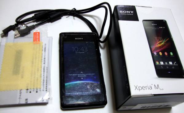 SONY Xperia M dual C2005 SIMフリー ドコモ MVNO(ソニー・エリクソン)｜売買されたオークション情報、yahoo ...