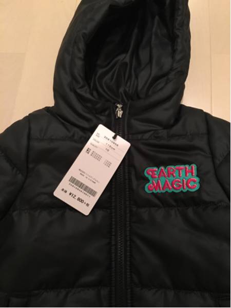 EARTH MAGIC黒ダウンジャケット110(ジャケット、上着)｜売買されたオークション情報、yahooの商品情報をアーカイブ公開 - オークファン（aucfan.com）