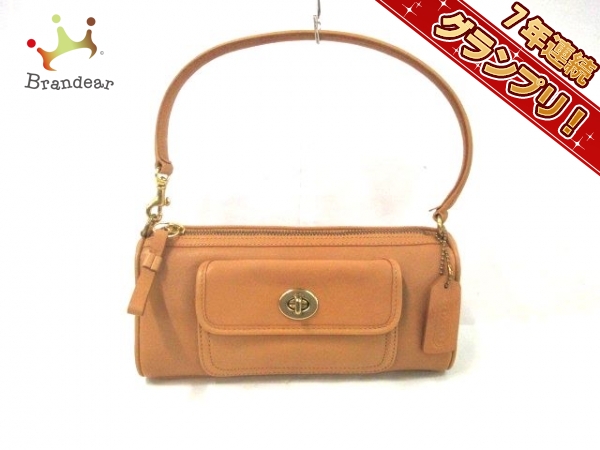 コーチ ハンドバッグ - 9712 ライトブラウン レザー COACH(ハンドバッグ)｜売買されたオークション情報、yahooの商品情報を ...
