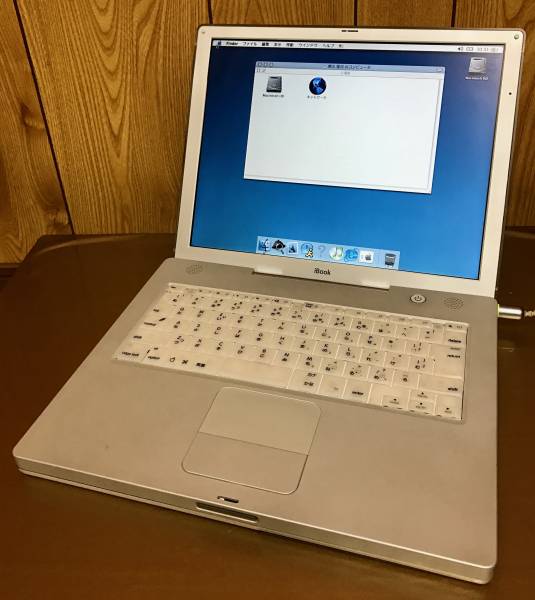 R2105B 現状渡 Apple iBook A1007 G3 800MHZ/256MB/30GB/Combo(Power Book G3 ...