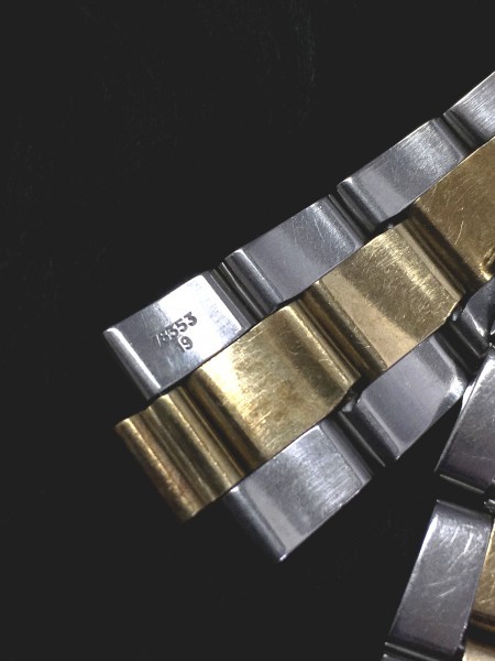 純正 ROLEX ロレックス 腕時計 交換用 ベルト SS YG コンビ18mm 78353 19 1O513(ベルト、ブレスレット)｜売買さ ...