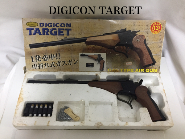 DIGICON TARGET MADE IN JAPAN デジコン 中折れ式ガスガン 単発 トイガン 1円(ガスガン)｜売買されたオークション情報、yahooの商品情報をアーカイブ公開 ...