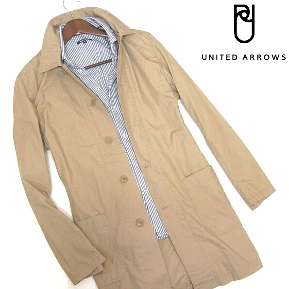 春物 ユナイテッドアローズ スプリングコート 薄手 L ベージュ ステンカラーコート UNITED ARROWS(スプリングコート)｜売買されたオークション情報、yahooの商品情報を ...